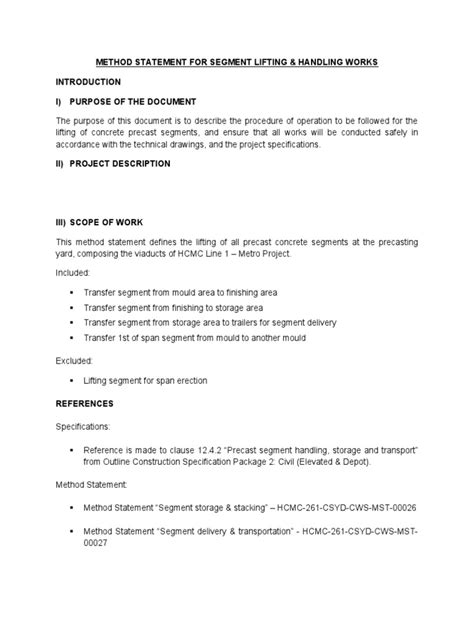 segment lifting and handling download free pdf personal protective