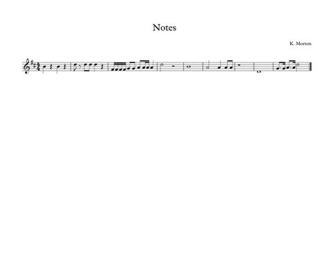 Note Values Diagram Quizlet