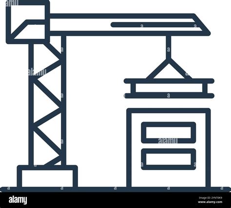 Crane Construction Urban Infrastructure Stock Vector Image And Art Alamy