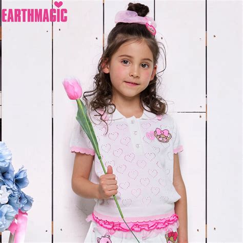 【楽天市場】earthmagic【正規取扱店】アースマジック 針抜きハート柄ニットポロシャツ 白 ペールピンク サックス 水色 マフィー 半袖