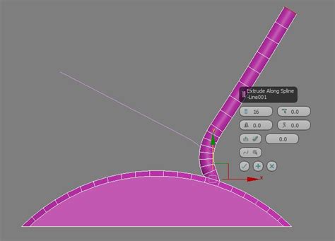 Edit Poly Extrude Along Spline Autodesk Community