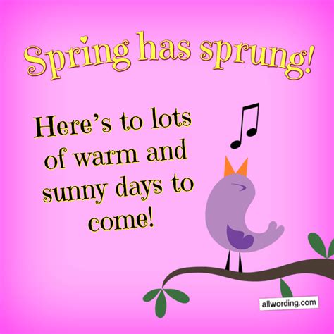 Wishing Everyone A Happy First Day Of Spring