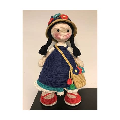 Buy Now Our Doll Lena Handmade Crochet Doll In Germany