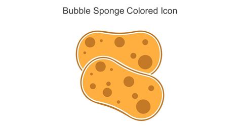 Bubble Sponge Colored Icon In Powerpoint Pptx Png And Editable Eps Format Ppt Template
