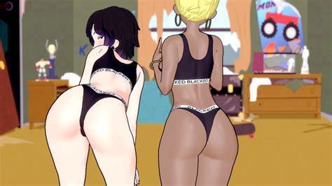 Rule 34 3d Ass Black Hair Blacked Blacked Clothing Blonde Hair Dyed Hair Female Genderswap