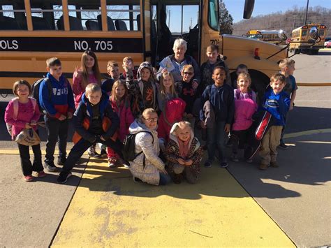 Happy National School Bus Argillite Elementary Tigers