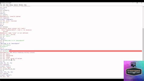 Datatypes In Python Youtube