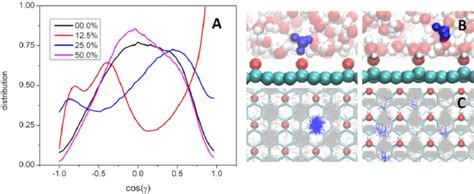 Hydronium Preferred Orientation A Angular Distribution Function Of
