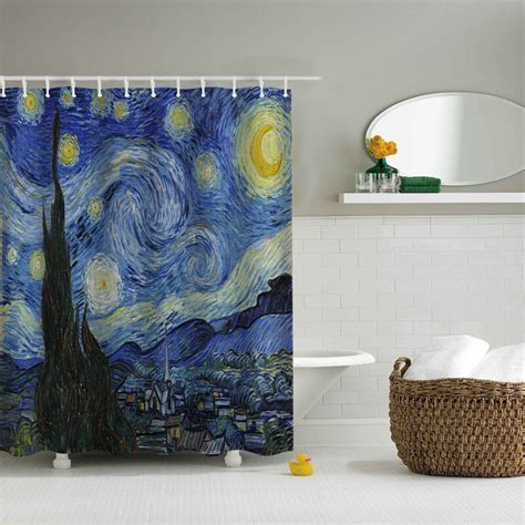 Шторка для ванны 'Van Gogh' купить в Москве в интернет магазине ...