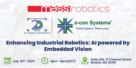 Enhancing Industrial Robotics Ai Powered By Embedded Vision Massrobotics