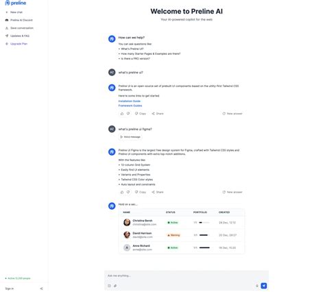 free tailwind css templates preline ui