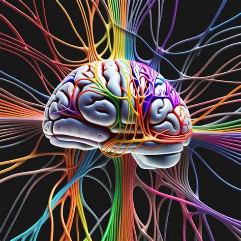 Premium AI Image The Intricate Neural Landscape Mapping The Crown Of Human Intelligence