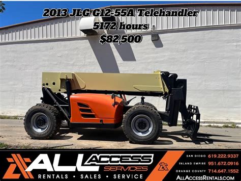 Used 2013 Jlg G12 55a For Sale In Riverside Ca 5031459065