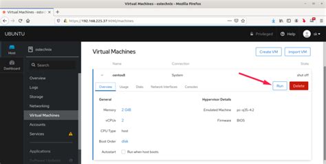 Create A Kvm Virtual Machine Using Qcow2 Image In Linux Ostechnix