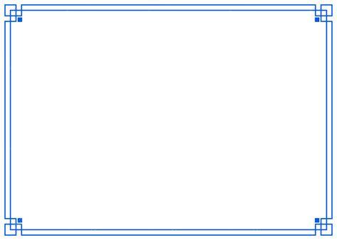 Simple Border Certificate Vector Certificate Borders Simple Border Png And Vector With