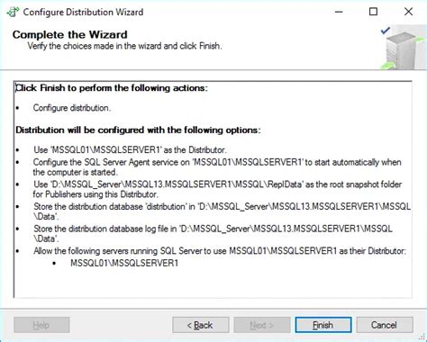 SQL Server Replication Overview Configuration Steps