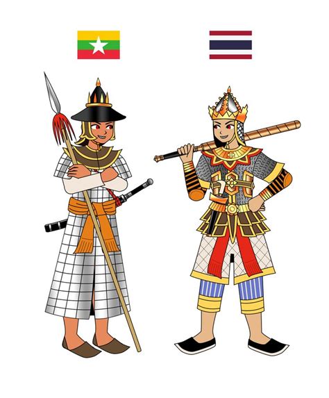 Ancient Myanmar And Thailand Armors ศิลปะไทย ศิลปะ ไทย