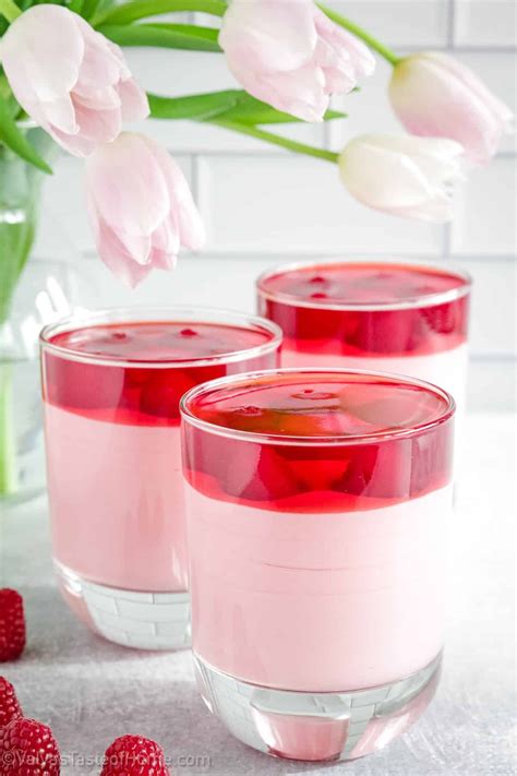 The Tastiest Jello Mousse Layered With Fresh Fruit Recipe Jello