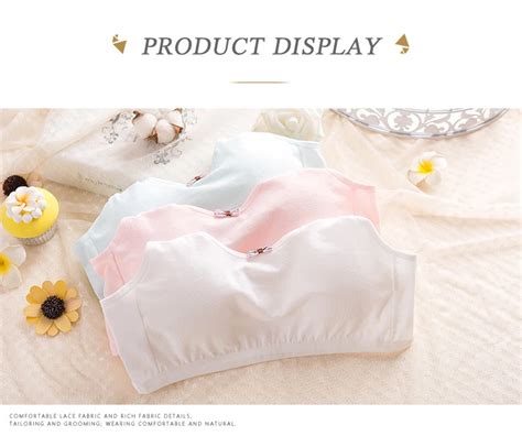 Спортивный бюстгальтер для молодых девушек От 9 до 13 лет нижнее белье из хлопка для подростков