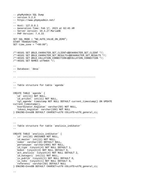 database web desa pdf