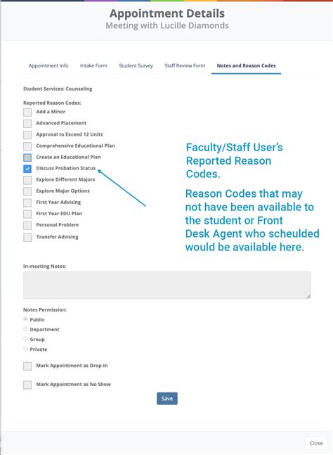 Assign Role Based Reason Codes