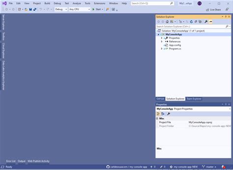 Clone A Repository From GitHub In Visual Studio Start Menu Carl De Souza