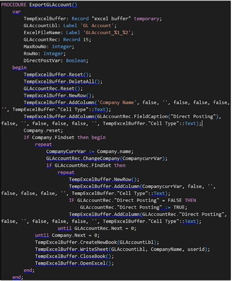 Dynamics 365 Business Central Dynamics NAV How To Export Data Using