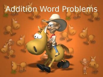Addition Word Problems PowerPoint By Learning Is Lots Of Fun TpT