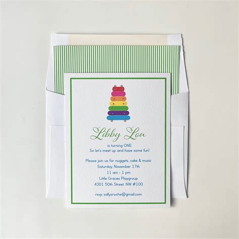 Libby Lou Birthday Invitation