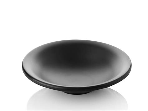 Black Med Houmous Plate 17 Cm Houzecart Black Med Houmous Plate 17 Cm Houzecart