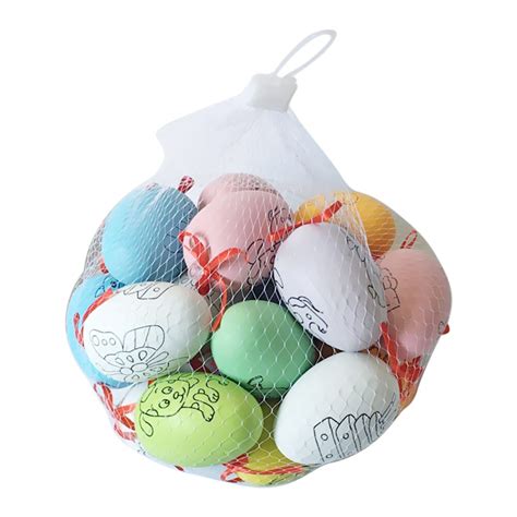 10 20pcs Plastic Easter Eggs Happy Easter Decorati Vicedeal