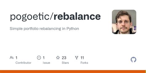 Github Pogoeticrebalance Simple Portfolio Rebalancing In Python