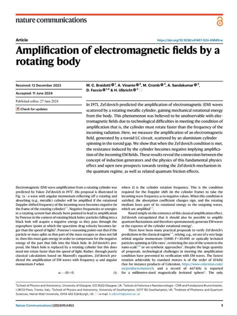Omer Alvie On Linkedin Scientists Prove Wave Amplification Theory Dxrvdkct