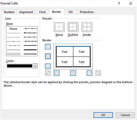 how to format borders in excel to make your data visually appealing