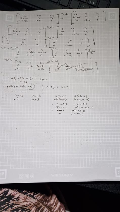 [university Math Linear Algebra] Where Did Is My Error R Homeworkhelp