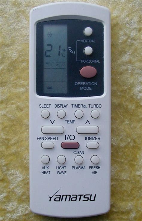 Yamatsu AIR Conditioner Remote Control GZ 50GB E1 | eBay