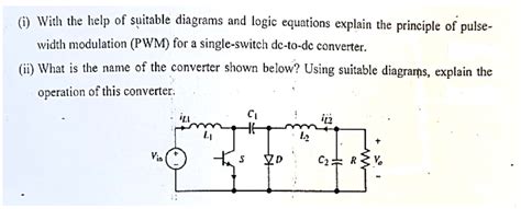 Solved 1 With The Help Of Suitable Diagrams And Logic Chegg Com