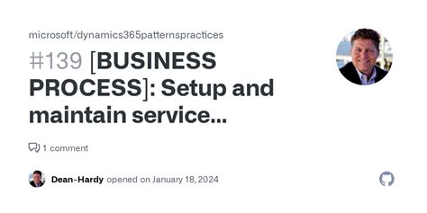 [business process] setup and maintain service resources · issue 139
