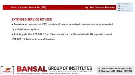 Ieee 80211 Architecture Pptx