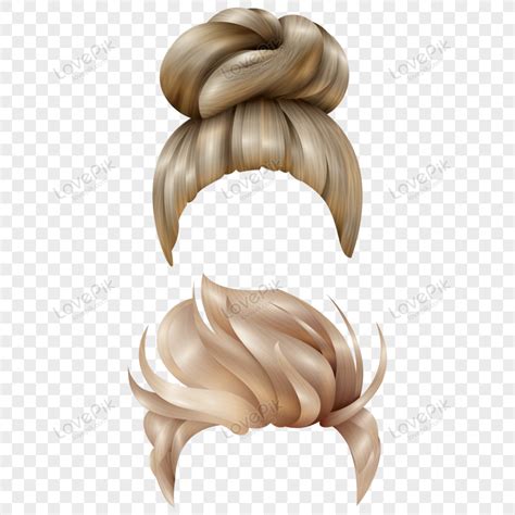 헤어스타일 만화 Png 일러스트 및 벡터 이미지 무료 다운로드 Lovepik