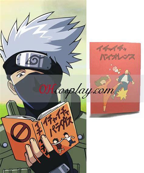Naruto Kakashi Och Jiraiya Icha Icha Paradise Cosplay Tillbehör