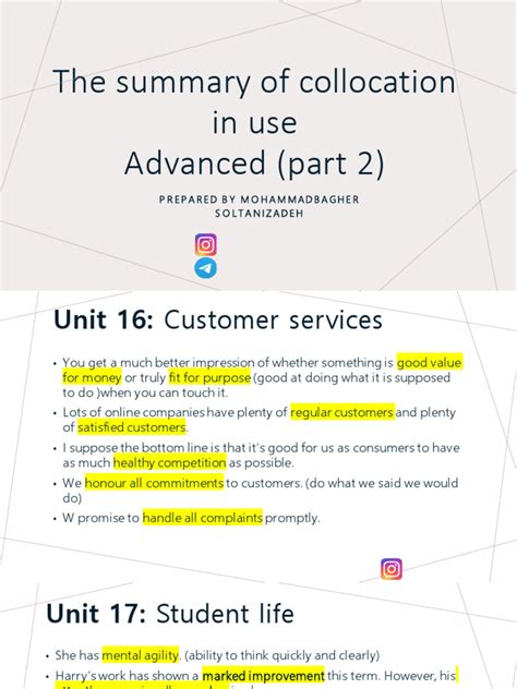 Collocationinusepart2 Pdf