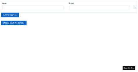 React Form Component Examples Codesandbox