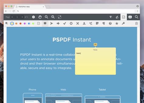 Pspdfkit For Web 20176 Nutrient