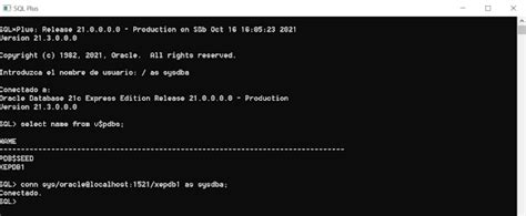 Crear Una Base De Datos En Oracle C Express Developer