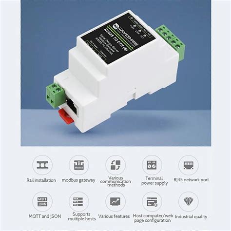 Rs485 Serial Port Server Rs485 To Rj45 Ethernet Ip To Serial Port