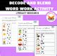 Word Work Activity Sheets Deode And Blend By The Learning RoomABC
