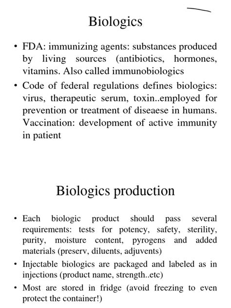 Biologics Pdf Vaccines Biology