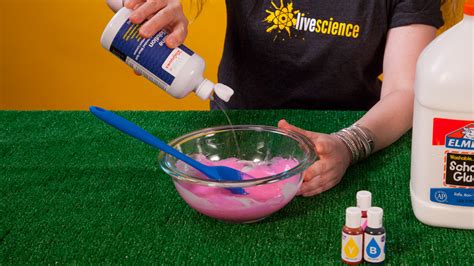 Goopy Science How To Make Slime With Glue Live Science