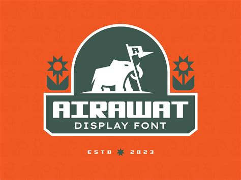 Airawat Display Font